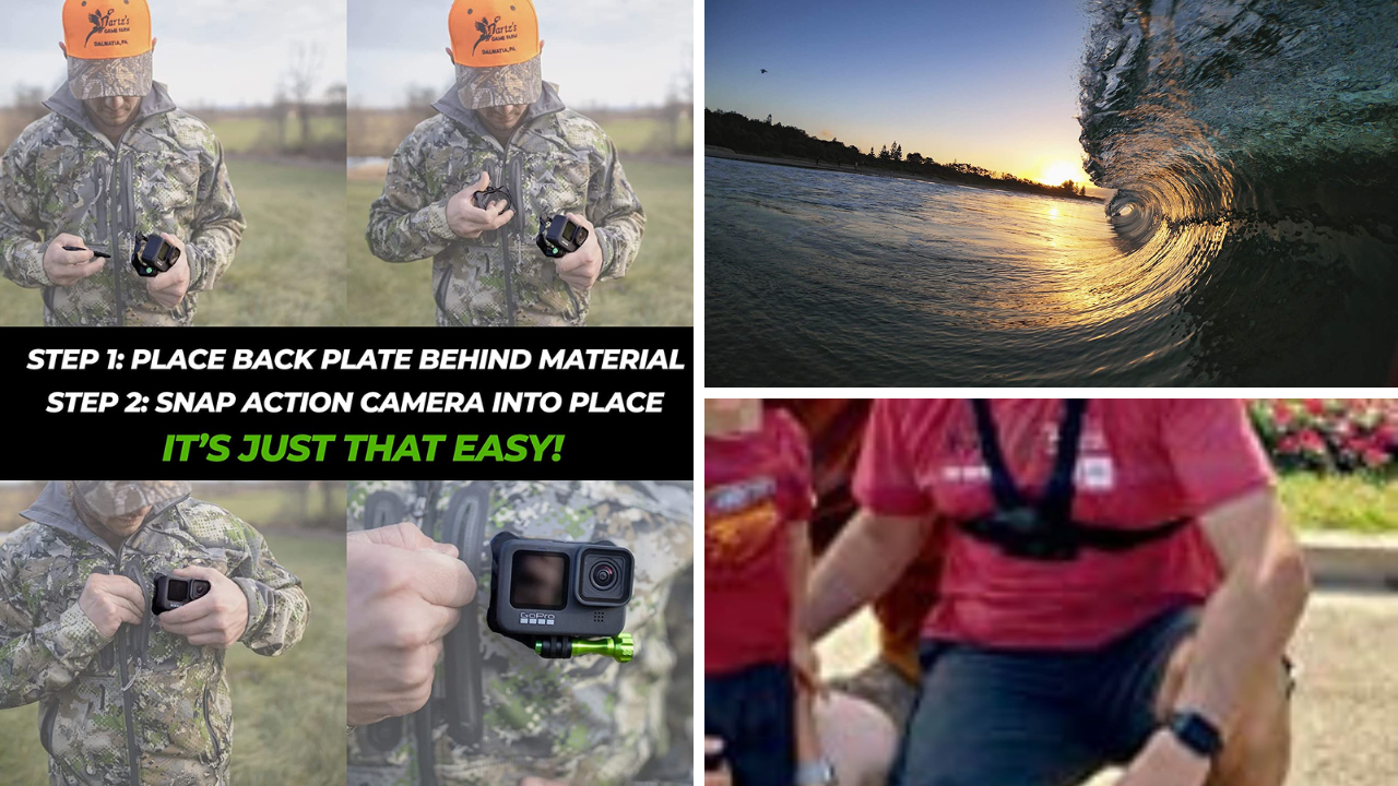 Ready, Set, Film! Get Your Very Own Action Camera Body Mount Today