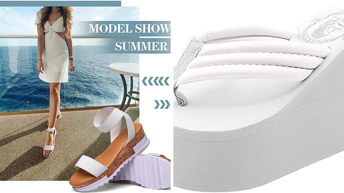 5 White Platform Sandals Taking Your Summer Style to New Heights!